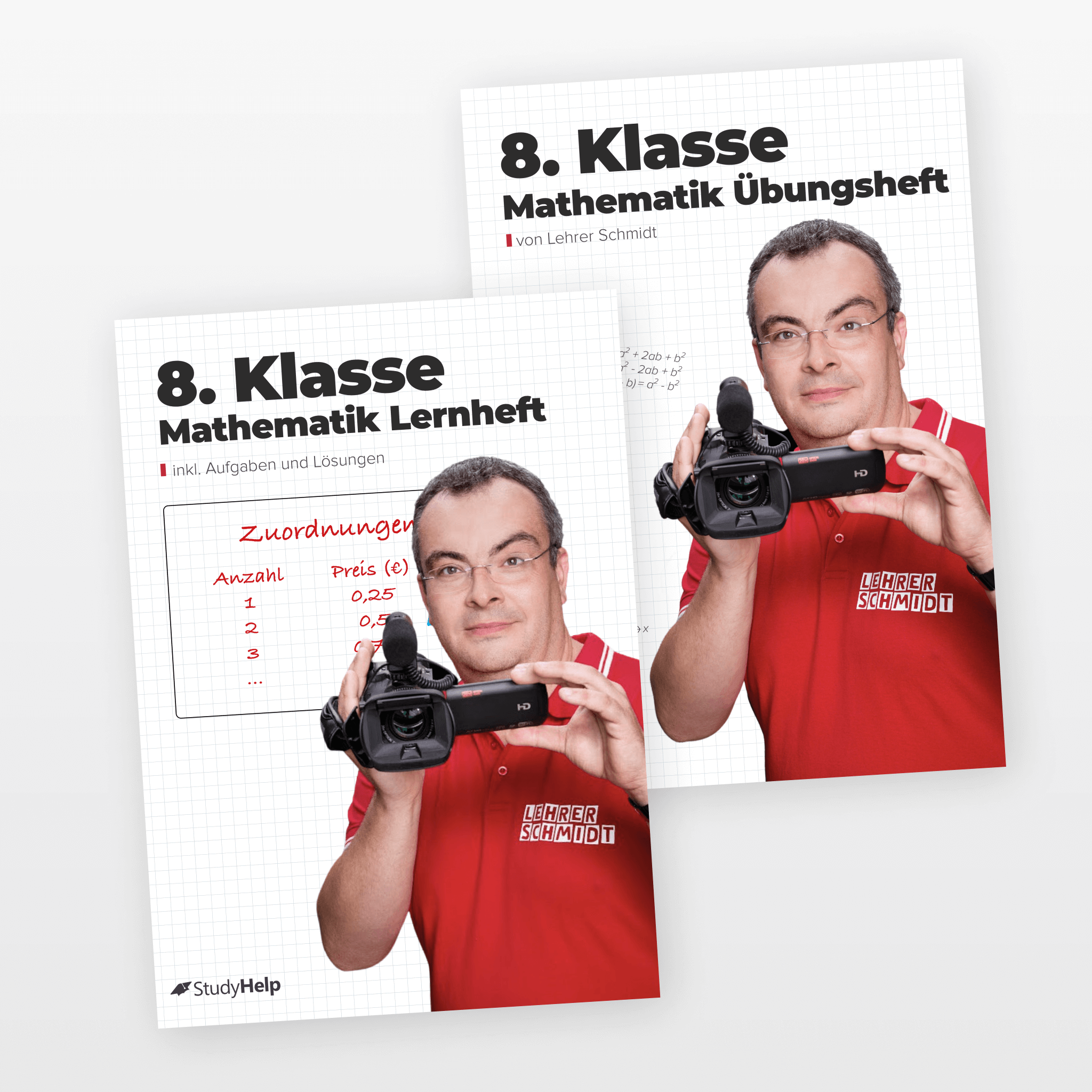 8. Klasse Mathematik Lernhefte Set | von Lehrer Schmidt – StudyHelp Shop