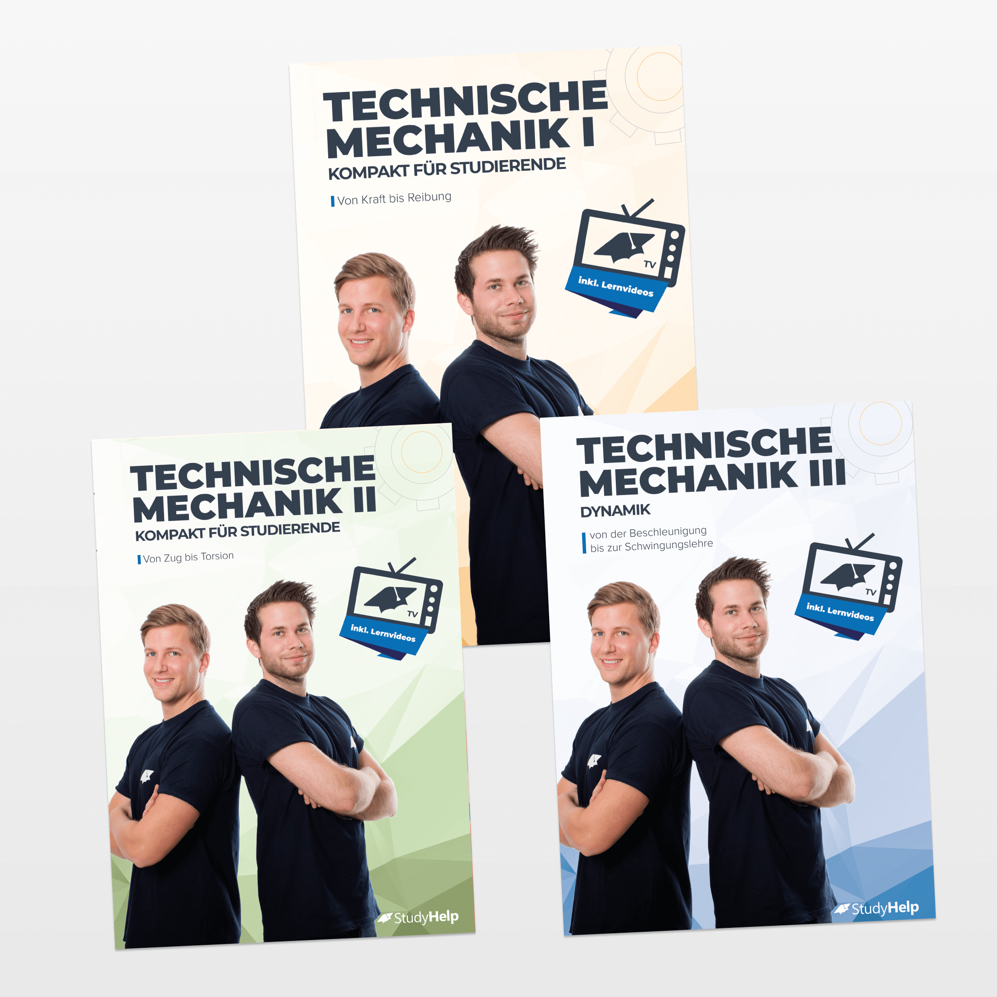 Technische Mechanik 1 bis 3 Lernhefte Set | StudyHelp Verlag – StudyHelp Shop